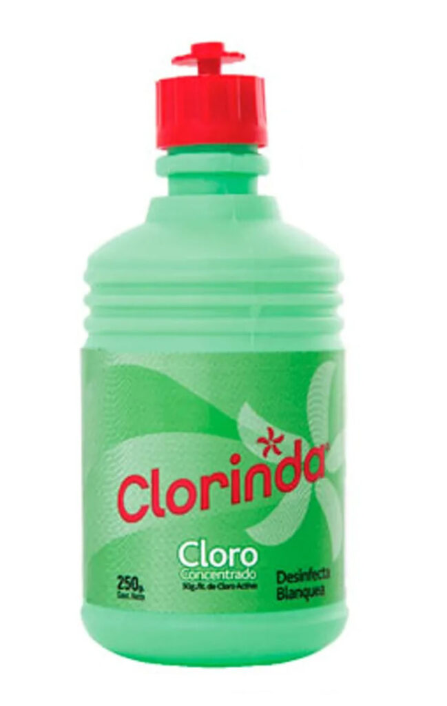 CLORINDA 250 ML (PEQUEÑO) - DISTRIBUIDORA BYF