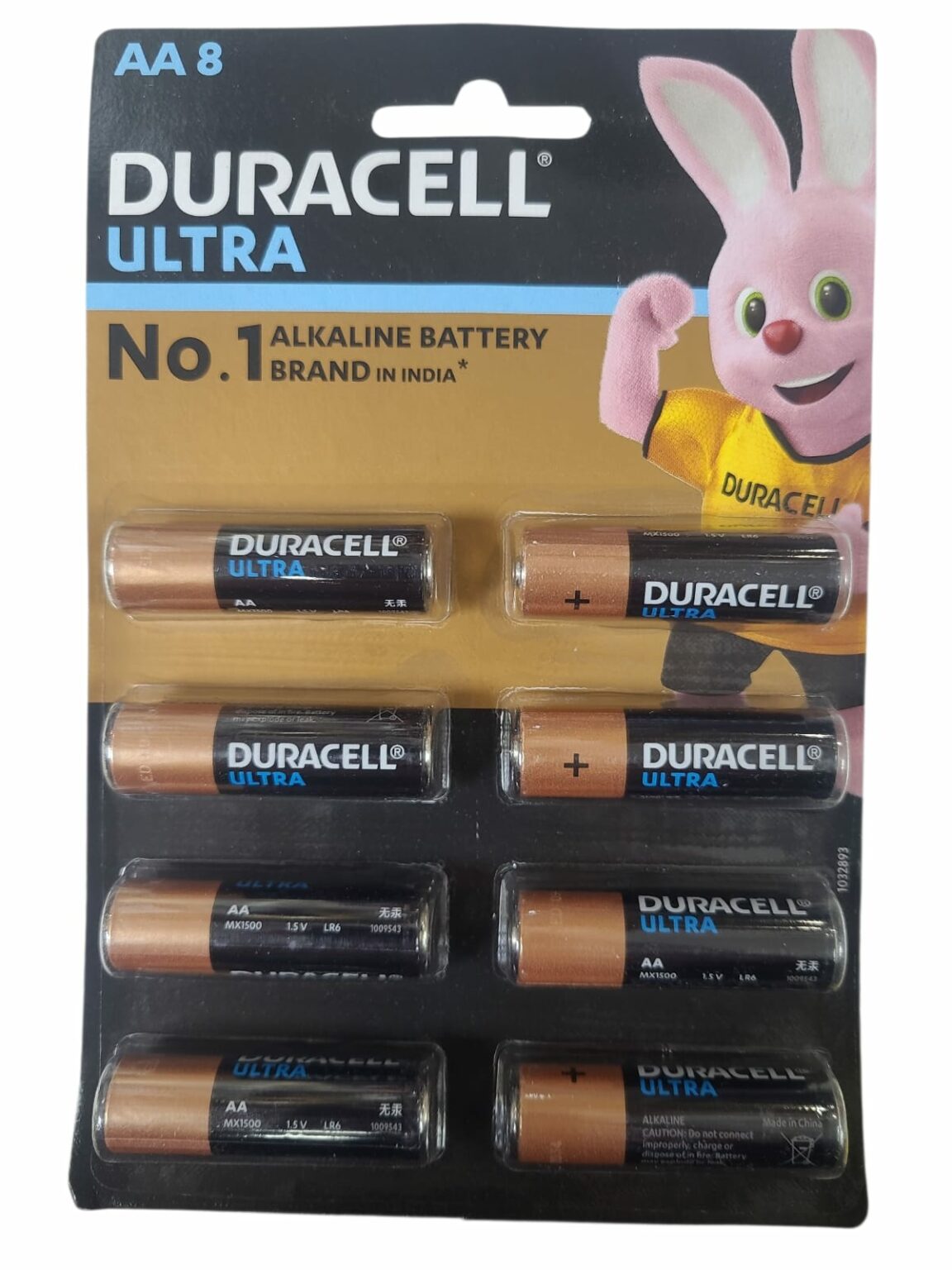 DISPLAY PILA DURACELL AA (8 UNI) - DISTRIBUIDORA BYF